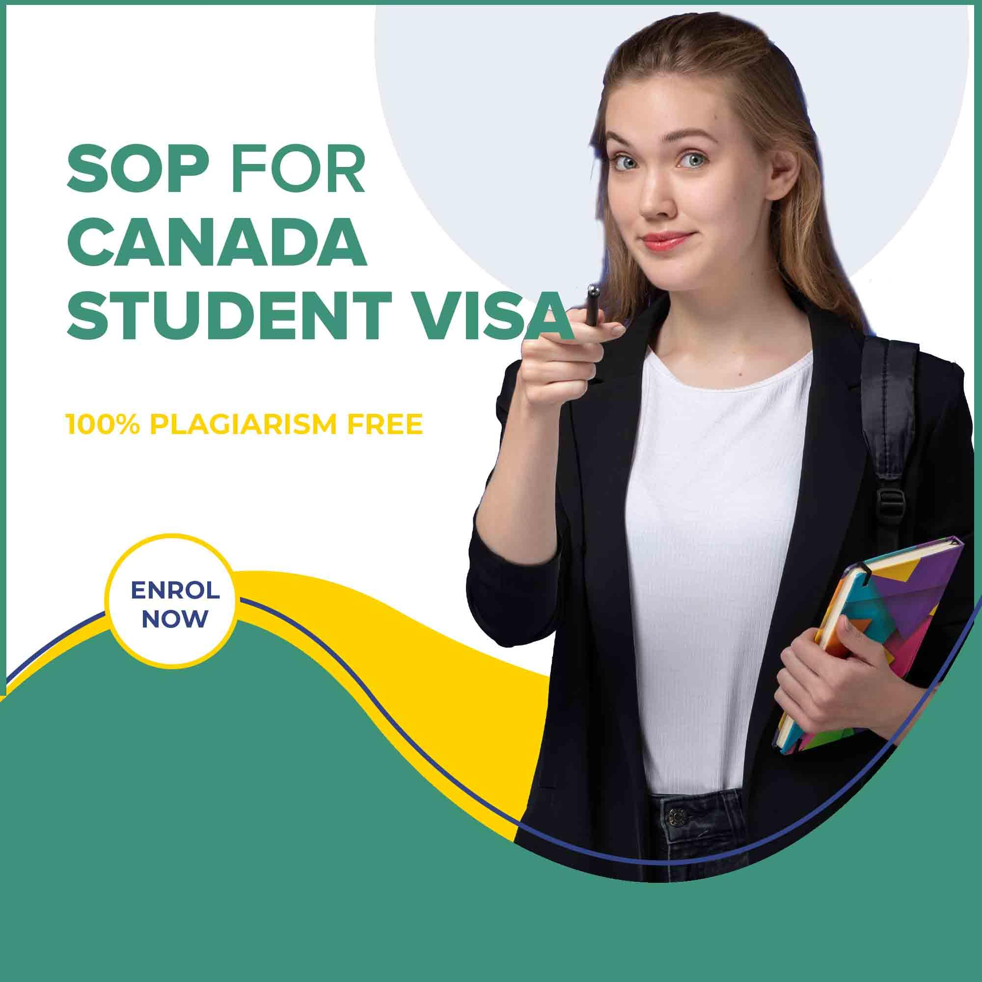 Sop for Canada Visa - Writers for Canada Student Visa
